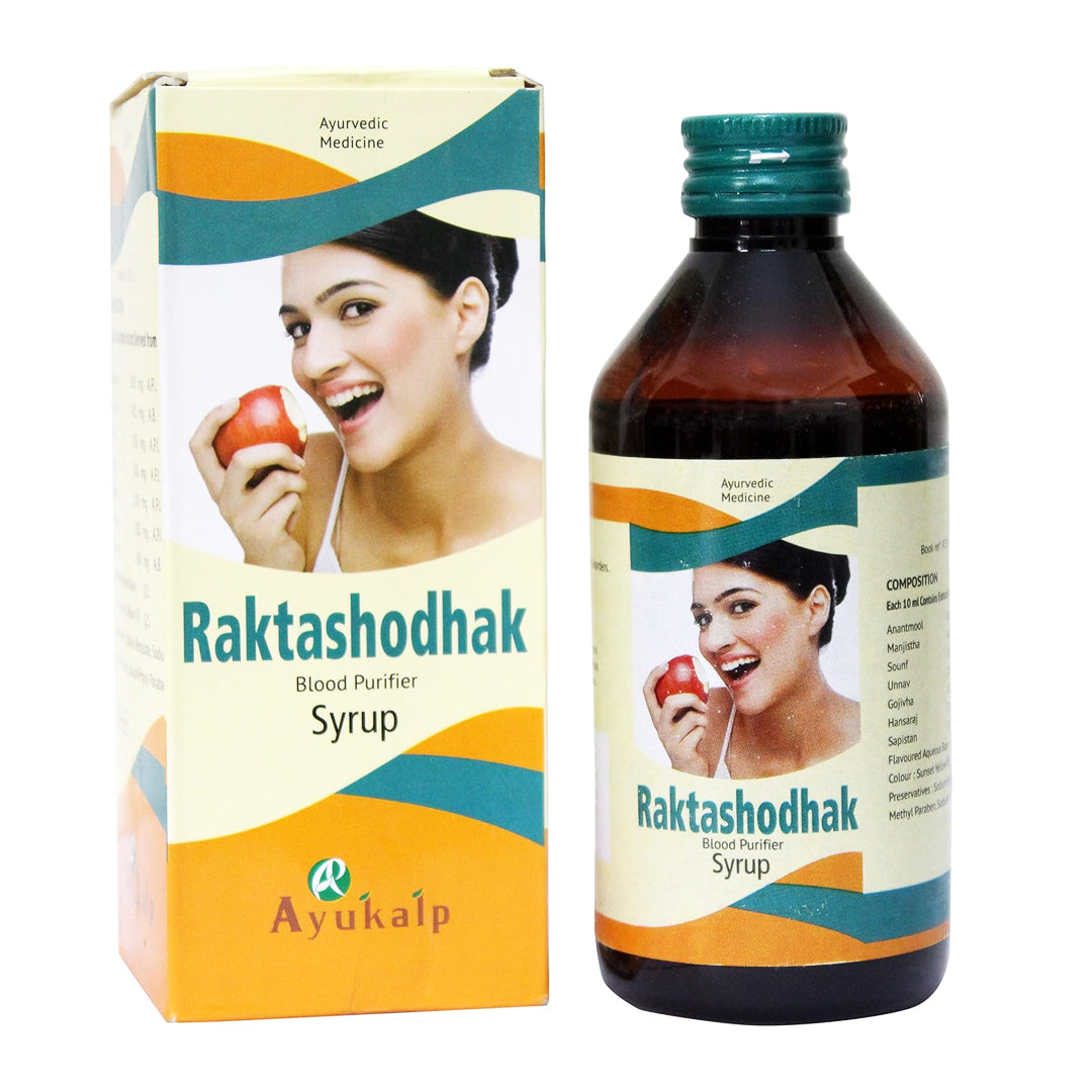 Raktashodhak Syrup (200ml) – Ayukalp – AyuSadhya