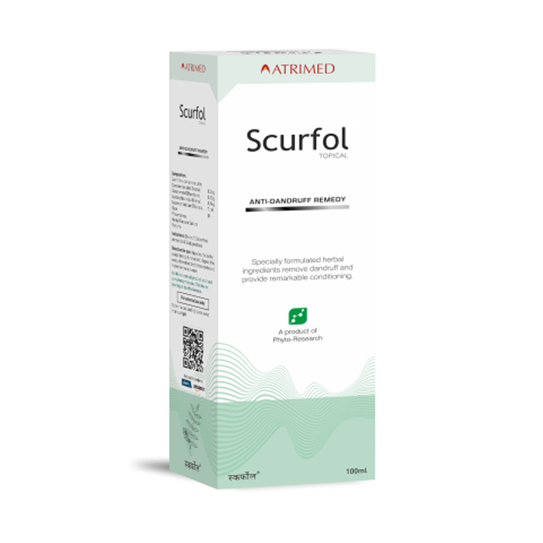 Scurfol Lotion (100ml) – Atrimed – AyuSadhya